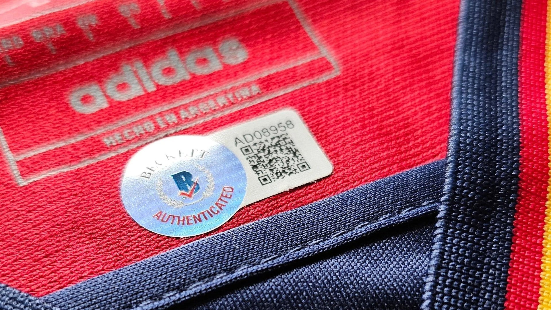 Match-Worn Signed Football Shirts, Verified by Fabricks and Beckett