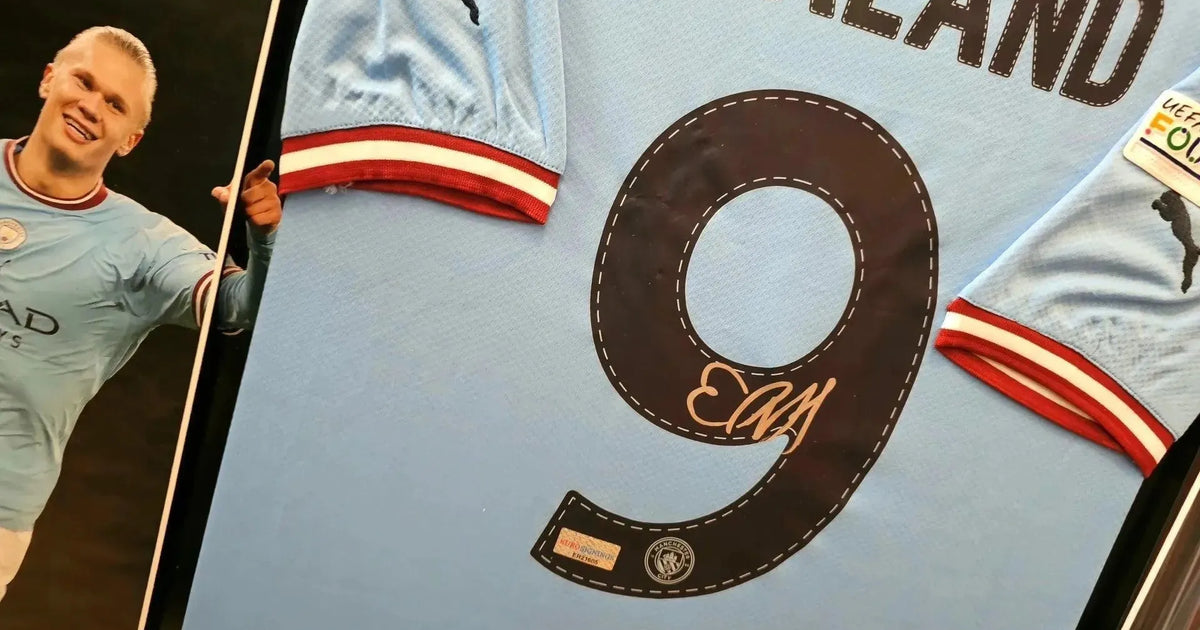Premium Signed Football Shirts with Authetication and Photo Proof ...