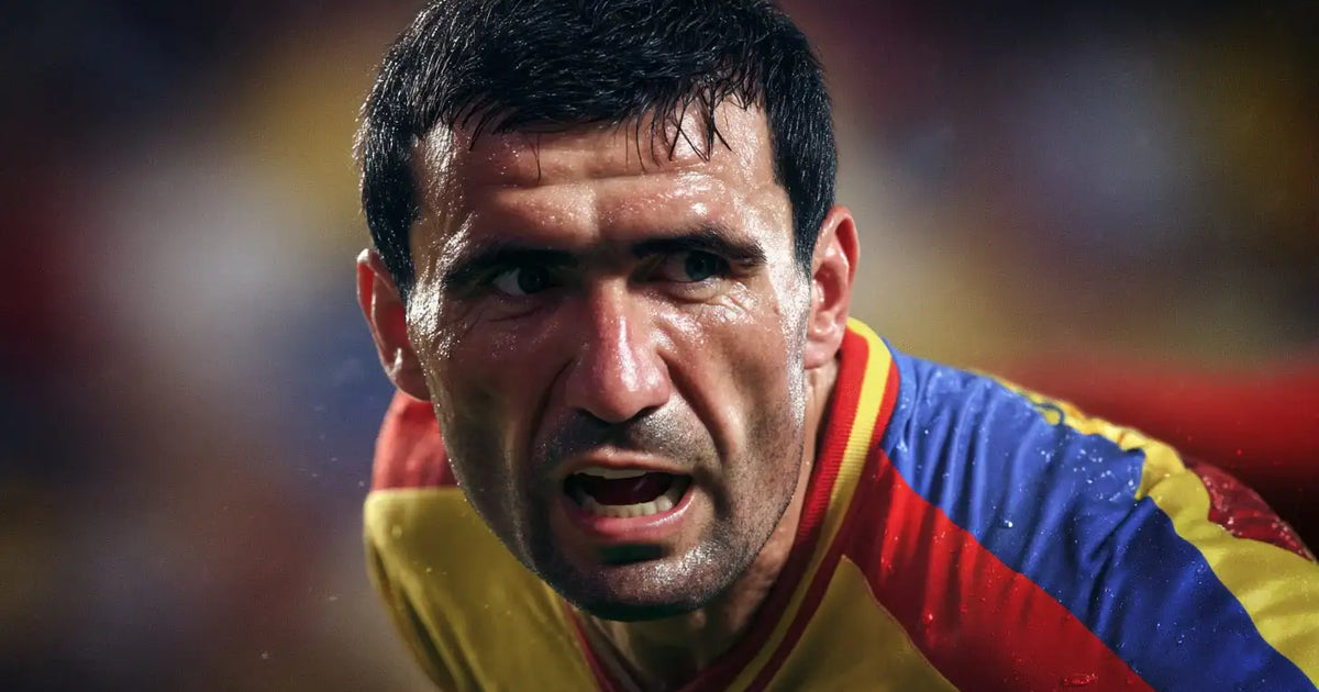 Gheorghe Hagi Signed Memorabilia and Shirts Walkouts